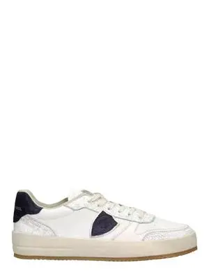 Philippe Model Panelled Low-top Sneakers - White
