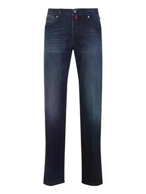 Kiton Five-pocket Denim Jeans - Blue