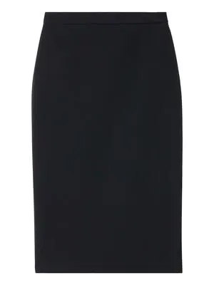 Max Mara Flash Woven Midi Skirt - Black