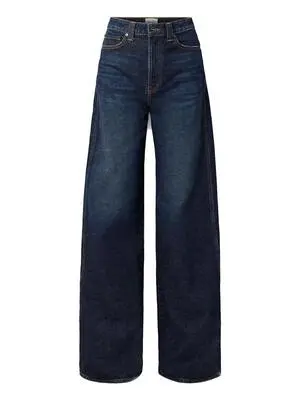 KHAITE KHAITE Dane High-Rise Wide-Leg Jeans
