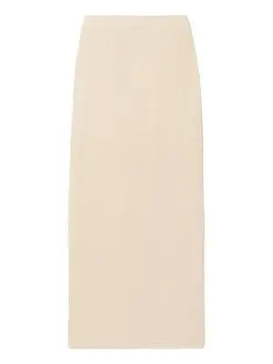 Matteau Woven Maxi Skirt - Cream
