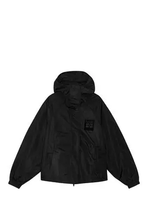 GANNI Hooded Jacket - Black