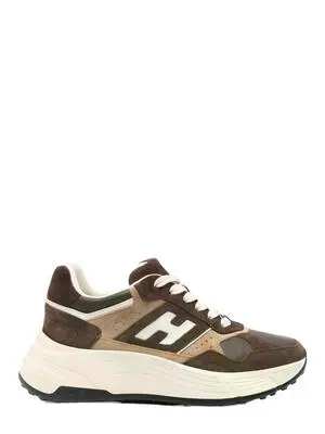 Hogan Hyperlight Leather Sneakers - Brown