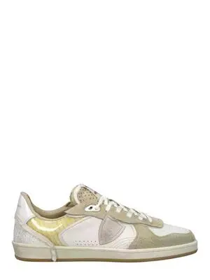 Philippe Model Panelled Low-top Sneakers - White