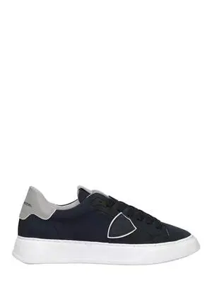 Philippe Model Suede Panelled Sneakers - Blue