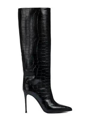 LE SILLA 100mm Bella Knee-high Boots - Black