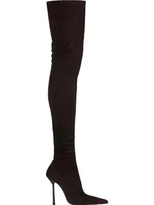 LE SILLA 120mm Bella Thigh-high Boots - Brown