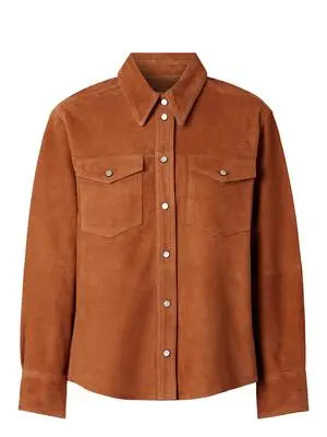 ISABEL MARANT Delcia Suede Shirt
