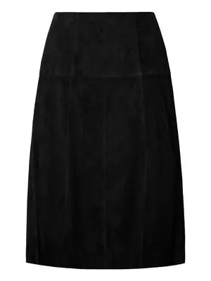 ISABEL MARANT Devy Suede Midi Skirt