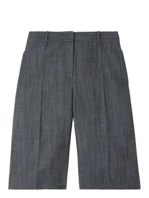 JIL SANDER Woven Shorts Gray