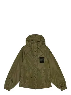 GANNI Hooded Jacket - Green