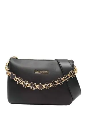 Moschino Chain-embellished Tote - Black