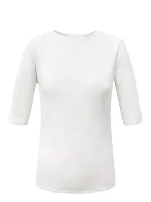 AMOMENTO Cotton T-shirt - White
