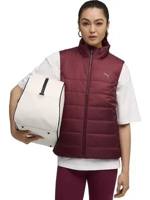 PUMA Essentials Outerwear Puffer Vest Ruby Shimmer