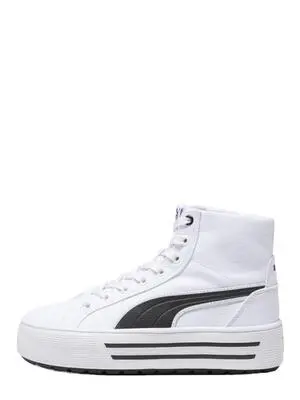 PUMA Kaia 2.0 Mid-Top Sneakers White- Black