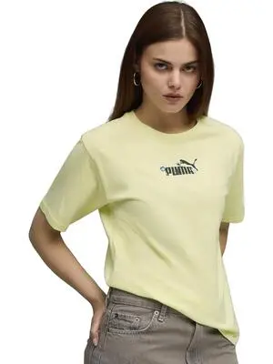 PUMA Essentials Nature T-shirt - Yellow