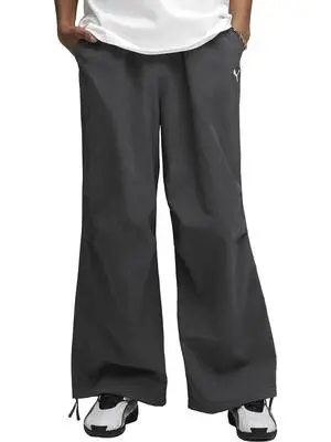PUMA Wardrobe Essentials Parachute Pants Gray