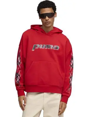 PUMA Tech-x Fleece Hoodie - Red