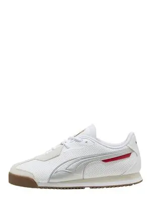 PUMA Scuderia Ferrari Roma Suede Sneakers - White