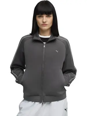 PUMA T7 Relaxed Track Jacket Gray