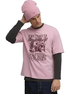 PUMA House Of Graphics T-shirt - Pink