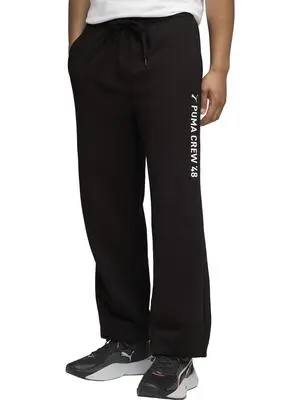 PUMA Graphic French Terry Training Joggers Pant - Black