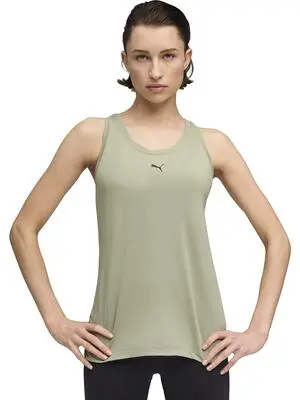 PUMA Cloudspun Racerback Training Tank Top - Green
