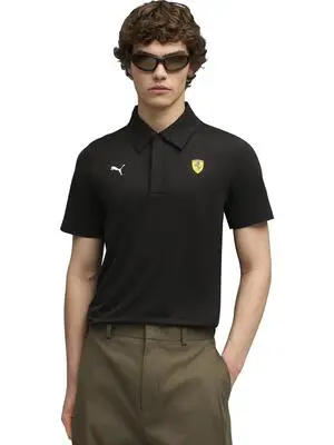 PUMA Scuderia Ferrari Motorsport Polo Shirt - Black
