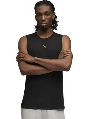 PUMA Cloudspun Ultra Soft Training Tank Top - Black