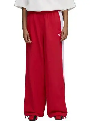 PUMA T7 Relaxed Track Pants Red