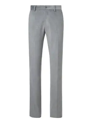 Etro Cotton Straight Pants - Blue
