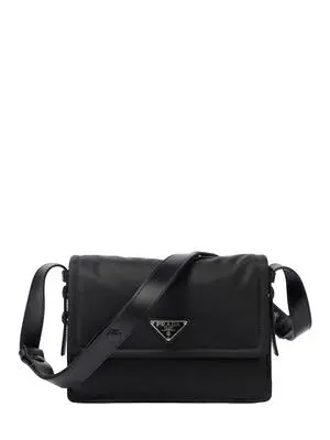 Prada Re-nylon Small Padded Shoulder Bag - Black