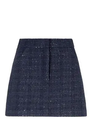Emporio Armani Mini Skirt - Blue