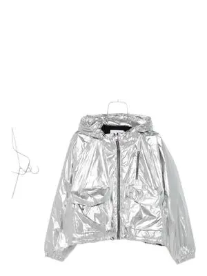 IRO PARIS Gonie Hooded Jacket - Silver