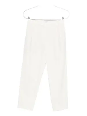 Brunello Cucinelli Cotton Chino Trousers - White