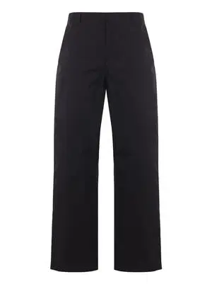 Gucci Cotton Trousers - Black