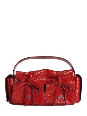 Acne Studios Multipocket Leather Bag - Red