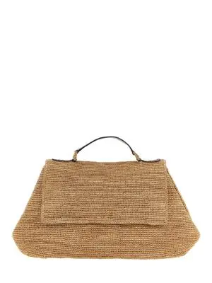 IBELIV Lahady Raffia Handbag - Beige