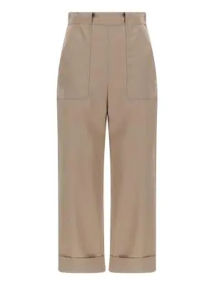 Max Mara Palio Trousers Beige