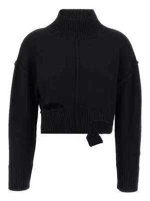 MAISON MARGIELA Distressed Sweater - Black