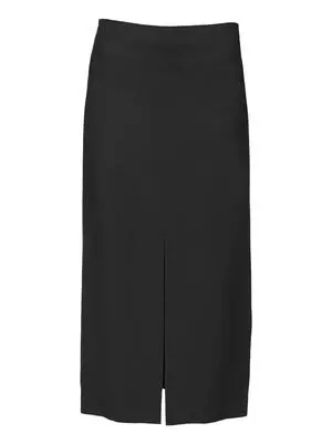 CARVEN Acetate And Viscose Midi Skirt
