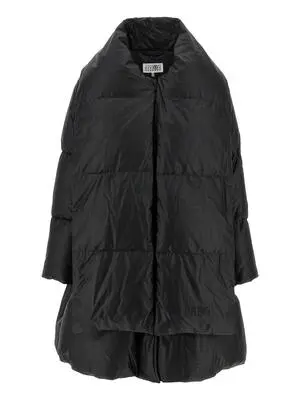 MAISON MARGIELA Scarf Down Jacket - Black