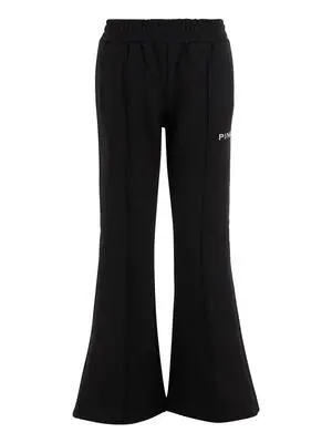 Pinko Cotton Logo Pants - Black