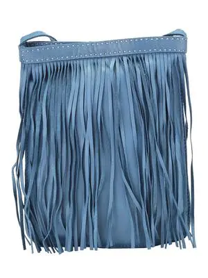 Hermès Thalassa Milo Fringe Crossbody - Blue