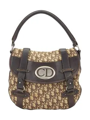 Dior Trotter Canvas Hobo - Brown