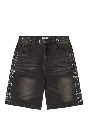 VALE FOREVER Candy Jorts - Black