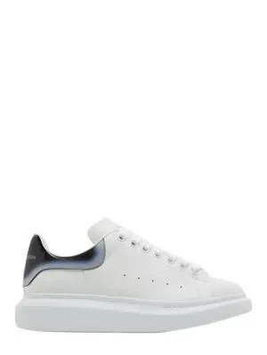 Alexander McQueen Oversized Sneaker With Faded Heel - White