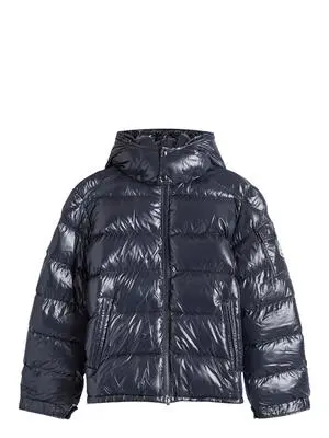 Moncler Maya Hooded Puffer Jacket - Blue