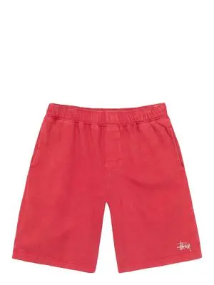 StÜssy Double Layer Jersey Short - Red