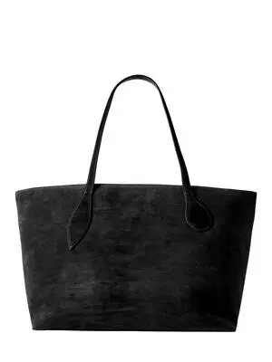 LIFFNER Mega Sprout Suede Tote - Black